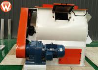 China 500 KG/P Horizontal Feed Mixer Double Shaft Paddle With Siemens Motor High CV for sale