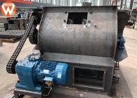China 500 KG/P Horizontal Feed Mixer Double Shaft Paddle With Siemens Motor High CV for sale
