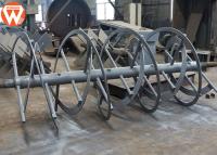 China Single Shaft Ribbon Cattle Feed Mixture Machine , CV ≤ 7% Animal Food Mixer for sale