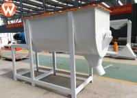 China Chicken Fish Feed Mixer Machine Mixing Uniformity CV ≤ 7% Carbon Steel Small Scale for sale