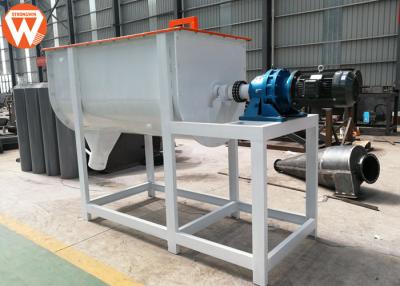 China Chicken Fish Feed Mixer Machine Mixing Uniformity CV ≤ 7% Carbon Steel Small Scale for sale