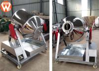 China SS304 Stainless Steel Feed Grinder Mixer , Drum Shaped Powder Animal Feed Mixer for sale