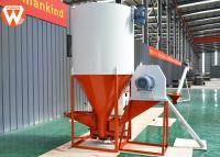 China Chicken Feed Mixer Machine Grinder Multifunction Vertical All In One Low Noise for sale