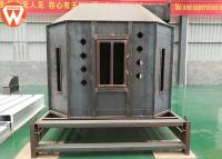 China 1-20 T/H Counterflow Pellet Cooler , Yield Rabbit Pig Cattle Sheep Pellet Cooling System for sale