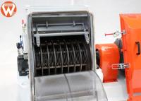 China Impeller Feeder Grain Poultry Feed Mixer Grinder , Tear Circle Cattle Feed Grinding Machine for sale
