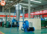 China Corn Animal Feed Crusher Stainless Steel Hammer Mill Grinding With Cyclone for sale