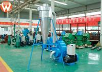 China Corn Animal Feed Crusher Stainless Steel Hammer Mill Grinding With Cyclone for sale