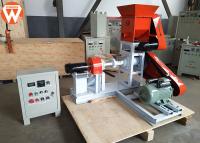China 0.03-0.04t/H Fish Feeding Equipment , Small Single Screw Fish Feed Processing Machine for sale