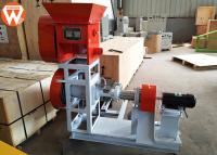 China 0.03-0.04t/H Fish Feeding Equipment , Small Single Screw Fish Feed Processing Machine for sale