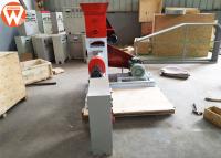 China 0.03-0.04t/H Fish Feeding Equipment , Small Single Screw Fish Feed Processing Machine for sale