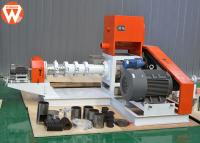 China Electric Floating Sinking Fish Feed Extruder Machine 0.5-0.6 T/H Optional Phase for sale