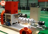 China Electric Floating Sinking Fish Feed Extruder Machine 0.5-0.6 T/H Optional Phase for sale