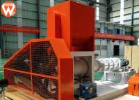 China Electric Floating Sinking Fish Feed Extruder Machine 0.5-0.6 T/H Optional Phase for sale