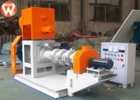 China Screw Diameter 80MM Fish Feed Extruder Machine , Fish Feed Machine Manufacturing Machinery for sale