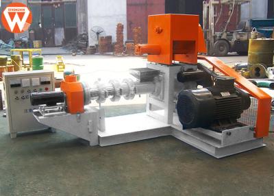 China Screw Diameter 80MM Fish Feed Extruder Machine , Fish Feed Machine Manufacturing Machinery for sale
