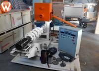 China Mesh Belt Fish Feed Processing Machine , 65KW Fish Food Manufacturing Process for sale