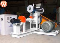 China Shrimp Floating Fish Feed Plant 50KW Power Automatic Low Energy Consumption for sale