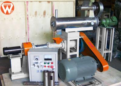 China Pet Shrimp Floating Fish Feed Production Line Wet Type With Modulator Total 50kw for sale