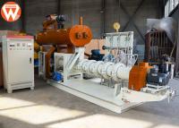 China Mixer 500kg/Batch Floating Fish Feed Plant 1T/H Pneumatic Conveying Aquarium for sale