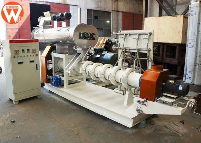 China Boiler Fish Feed Processing Machine , Wet Type Floating Fish Feed Making Machine for sale