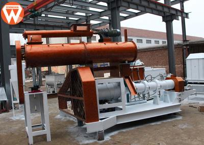 China High Capacity Floating Fish Feed Plant 1.8T/H With 0.4-0.8MPa Steam Boiler for sale