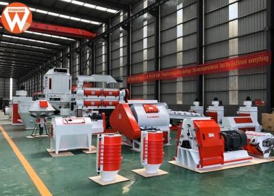 China 130kw Pellet Production Plant Automatic Type With Water Drop Hammer Crusher Machine for sale