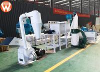 China 440V Poultry Feed Processing Plant 50 Hz 3 Phase 600 - 800 Kg/H For Wheat Straw for sale