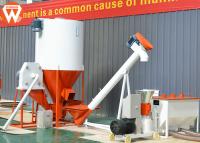China Simple Structure Animal Feed Manufacturing Plant , 500 Kg/H Animal Feed Processing Plant for sale