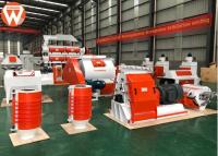 China Cow Sheep Pellet Production Plant With Grass Crush Machine Double Shaft Paddle Mixer for sale