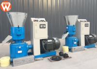 China Cattle Sheep Poultry Feed Processing Plant 6 MM 8 MM Diameter 500 Kg/H for sale