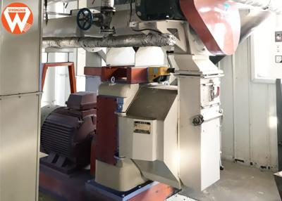 China Large Capacity Animal Feed Production Line For Chicken Pig Sheep Low Noise for sale