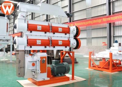 China CV ≤ 5% Feed Pellet Production Line With Liquid Adding Machine Double Steam Conditioner for sale