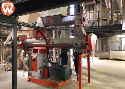 China 10T/H Animal Feed Processing Equipment With CPM Feed Machine Crumbler Cooler for sale