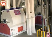 China Large Yield Animal Feed Production Line Stable With Mixer Hammer Mill Machine for sale