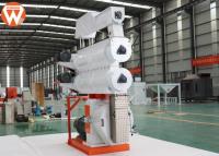China Poultry Feed Pellet Production Line 0.9-12mm With Crumbler Machine Double Steam Conditioner for sale