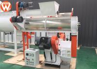 China 1-2.5 T/H Animal Poultry Pellet Feed Plant For Small Farm Factory Power 50kw for sale