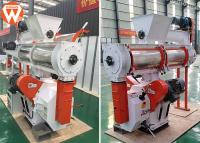 China Animal Poultry Pellet Feed Plant 0.9-12MM Total 50kw With Vertical Pulverizer for sale