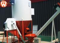 China Low Noise Poultry Feed Mixer Machine 7.5 Kw * 2.2 Kw Mixing Uniformity CV ≤ 10% for sale