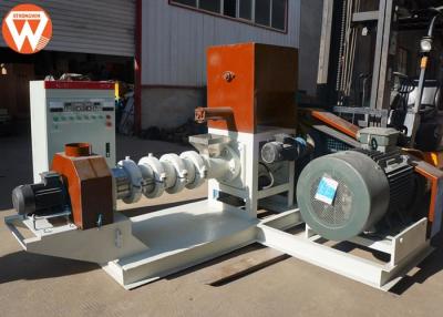 China 75 Kw Floating Feed Machine Catfish Tilapia Shrimp 700-800 Kg/H 2550*2050*1650 MM for sale