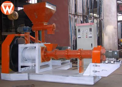 China 1-1.2 T/H 90 Kw Fish Feed Extruder Machine Aquatic Crab Catfish Tilapia 3600kg for sale