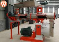 China Compact Structure Pellet Production Machine 3 Kw Conditioner Stainless Steel Plates for sale