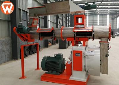 China Compact Structure Pellet Production Machine 3 Kw Conditioner Stainless Steel Plates for sale