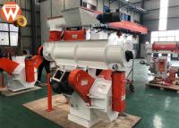 China Large Capacity Livestock Cattle Feed Pellet Machine Speed Of Ring Die 12-120 Rpm for sale