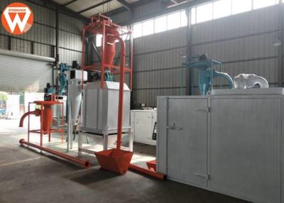 China Shrimp Aqua Fish Feed Machine , Fish Food Machine Screw Diameter φ90 Power 37KW for sale