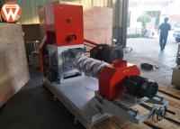 China 500-600KG / H Floating Fish Feed Extruder Machine With Feeding Power 1.1KW for sale
