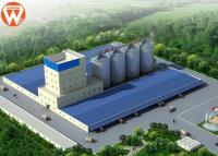 China Capacity 20T/H Animal Feed Production Line With Raw Materials Silo for sale