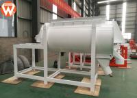 China Single Shaft Ribbon Feed Mixer SKF Bearing For Chicken Dove Brid for sale