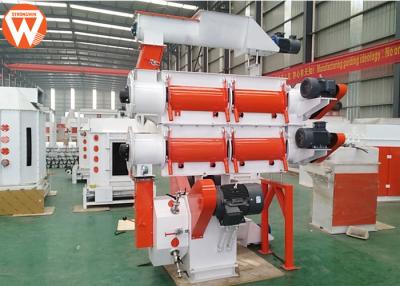 China Commercial 95KW Poultry Pellet Feed Plant 380V / 50Hz With Crumbler Machine for sale