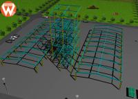 China Light Steel Prefab Auxiliary Equipment Steel Warehouse For Animal Feed Plant for sale