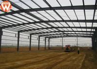China High Strength Prefabricated Steel Structure Warehouse Waterproof And Fireproof for sale